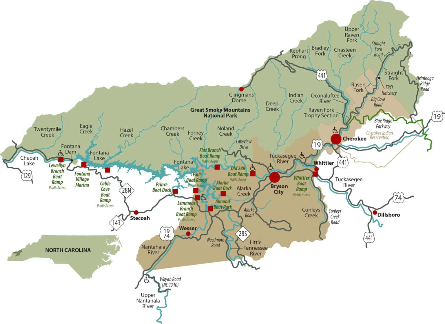 Fly Fishing Near Bryson City NC: The Best of Western North Carolina ...